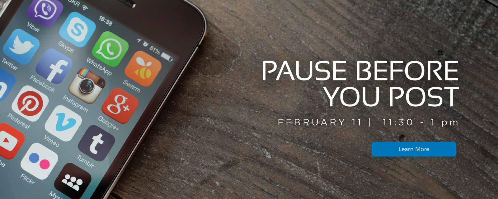 Pause Before You Post: Social Media Best Practices for Professionals ...