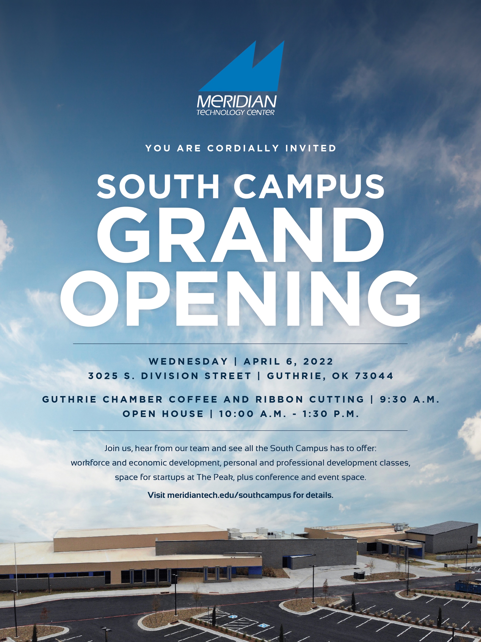 You're invited - Meridian Tech